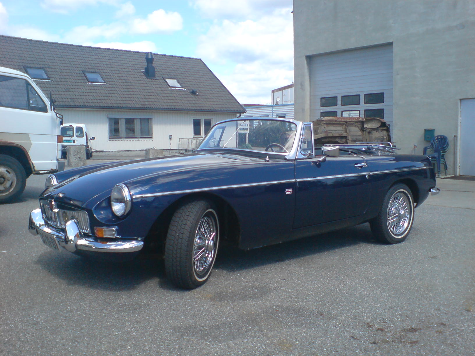 Pressebilen til Norsk MG-klubb 2008-2009 – Classic Auto AS